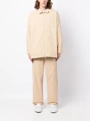 Fear Of God Zip-up Cotton Blend Shirt Jacket - Yellow