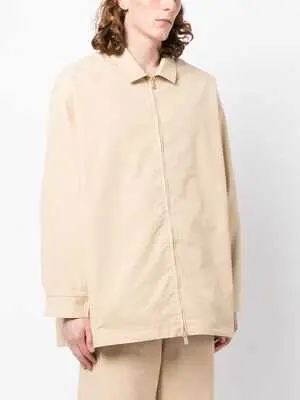 Fear Of God Zip-up Cotton Blend Shirt Jacket - Yellow