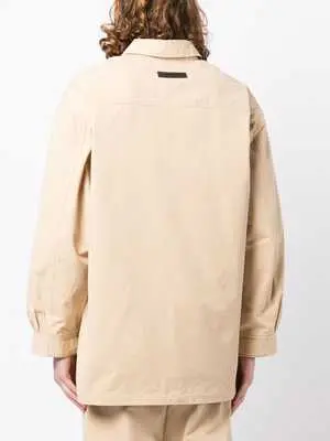 Fear Of God Zip-up Cotton Blend Shirt Jacket - Yellow