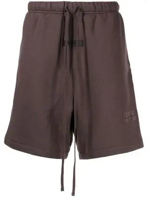 Fear Of God Logo-patch Track Shorts