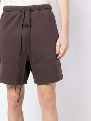 Fear Of God Logo-patch Track Shorts