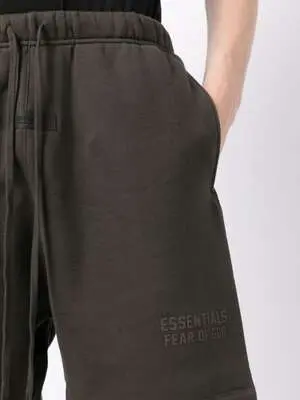 Fear Of God Logo Patch Track Shorts