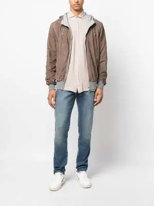 BARBA NAPOLI Long-sleeve Cotton Shirt