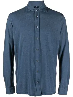 BARBA NAPOLI Long-sleeve Cotton Shirt
