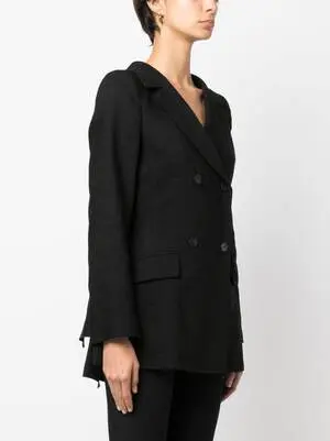 Alberta Ferretti Notched-lapels Double-breasted Blazer
