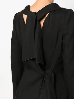 Alberta Ferretti Notched-lapels Double-breasted Blazer