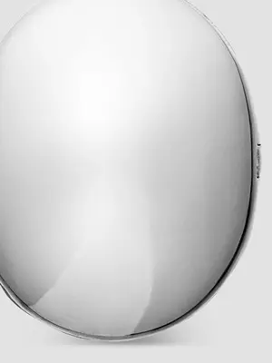 David Yurman Sculpted Cable Locket In Sterling 27mm
