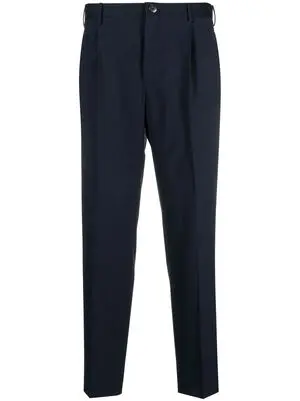 Incotex Tapered Chino Trousers - Blue