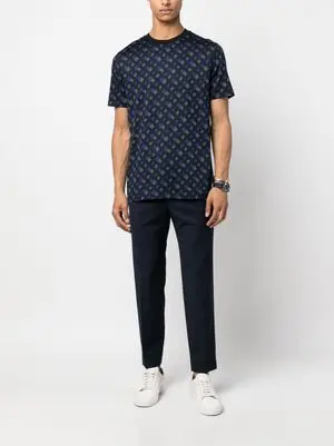 Incotex Tapered Chino Trousers - Blue