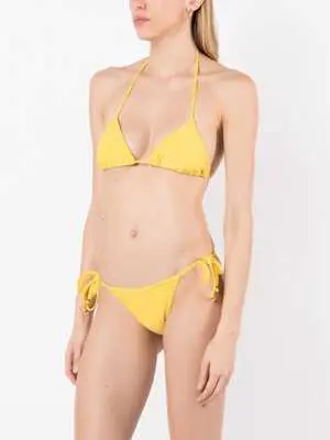 AMIR SLAMA Self-tie Triangle Bikini