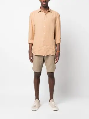 Peuterey Plain Linen Shirt