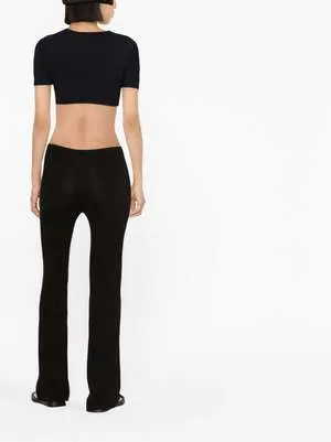 Christopher Esber Cut-out Cropped T-shirt