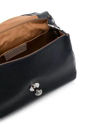 ZANELLATO Mini Postina Leather Bag - Blue