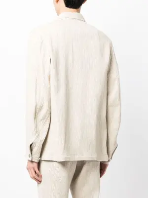TAAKK Textured-effect Shirt Jacket