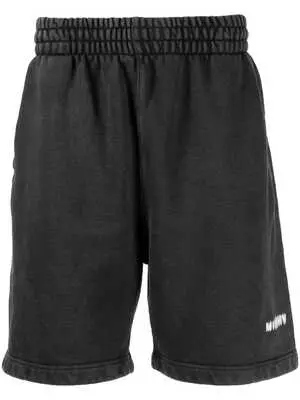 MISBHV Logo-print Track Shorts