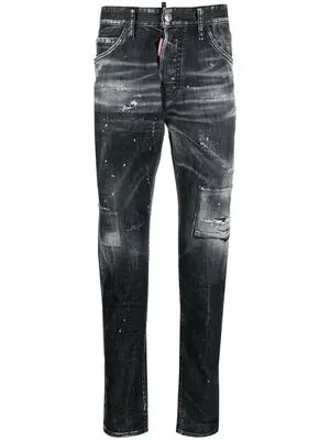 Dsquared2 1964 Distressed Slim-cut Jeans