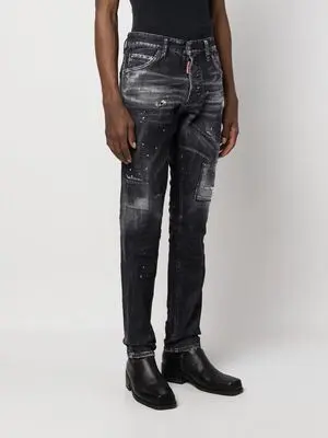 Dsquared2 1964 Distressed Slim-cut Jeans