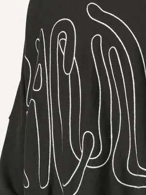 HACULLA. Embroidered-logo Oversized Sweatshirt