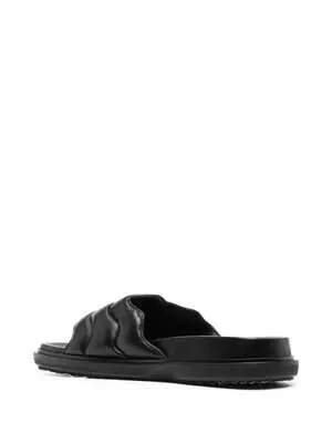 Marni Padded Nappa Leather Slides