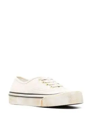 Bally Lyder Leather Low-top Sneakers - Neutrals