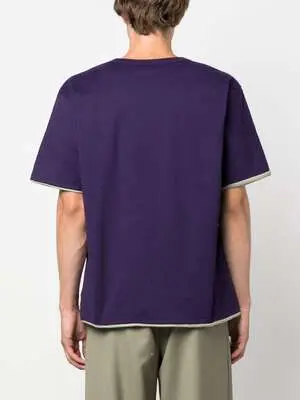 Needles Logo-print Reversible Cotton T-shirt
