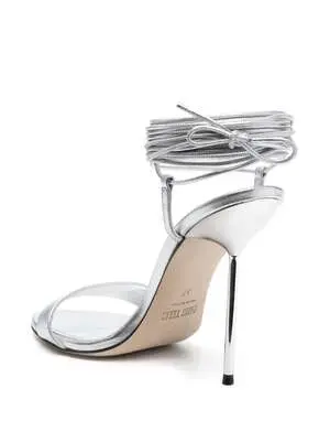 Paris Texas Guya 105mm Lace-up Sandals