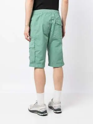 C.P. COMPANY Lens Detail Track Shorts - Green