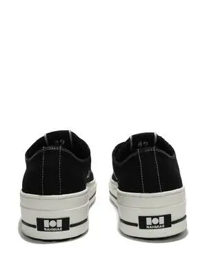 NAHMIAS Five-o Canvas Sneakers - Black