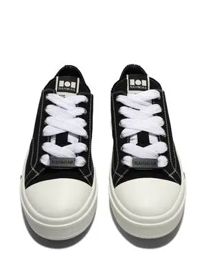 NAHMIAS Five-o Canvas Sneakers - Black