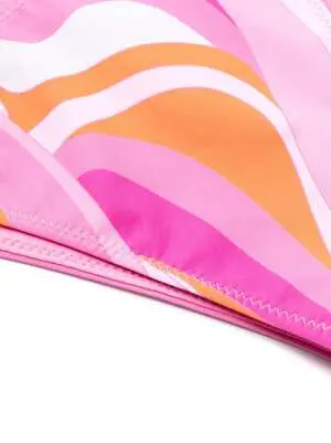 MC2 SAINT BARTH Abstract-print Bikini Bottom