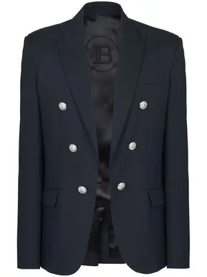 Balmain Button-detailed Wool Blazer