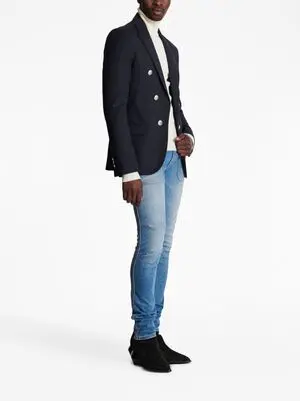 Balmain Button-detailed Wool Blazer