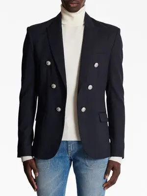 Balmain Button-detailed Wool Blazer