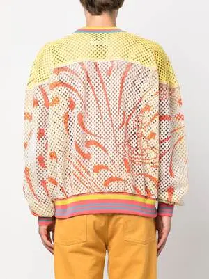 VIVIENNE WESTWOOD Fresh Mesh Sweatshirt - Yellow