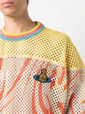 VIVIENNE WESTWOOD Fresh Mesh Sweatshirt - Yellow