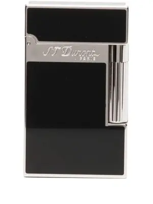 S.t. Dupont Ligne 2 Engraved-logo Lighter - Black