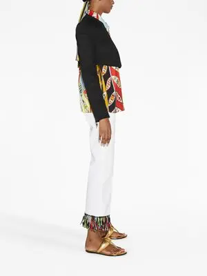 Emilio Pucci Open-front Cropped Jacket