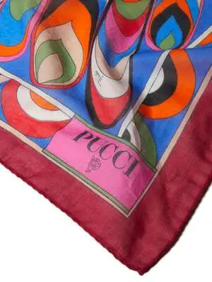 Emilio Pucci Patchwork-print Cotton Sarong