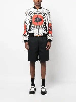 STEFAN COOKE Graphic-print Bomber Jacket