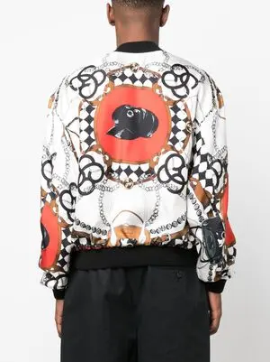 STEFAN COOKE Graphic-print Bomber Jacket