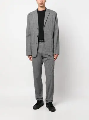 Aspesi Plaid-pattern Tailored Trousers