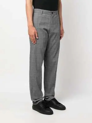 Aspesi Plaid-pattern Tailored Trousers
