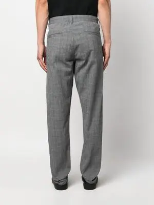 Aspesi Plaid-pattern Tailored Trousers