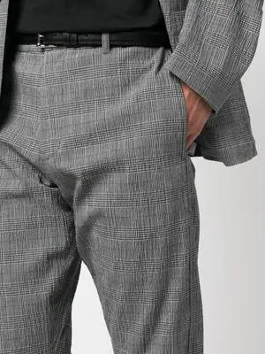 Aspesi Plaid-pattern Tailored Trousers