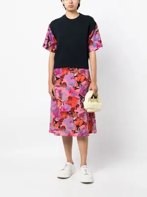 Paul Smith Graphic-print A-line Skirt