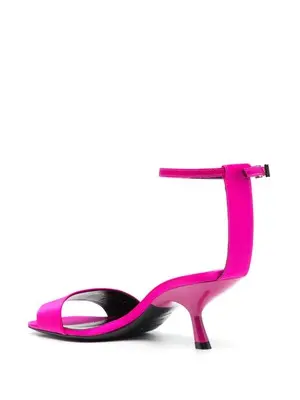 SERGIO ROSSI Satin Sandals
