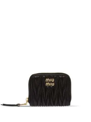 Miu Miu Matelassé Leather Coin Purse