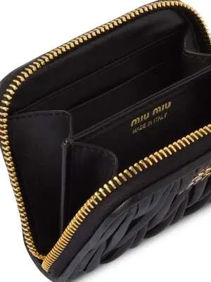 Miu Miu Matelassé Leather Coin Purse