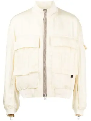 OAMC High-neck Bomber Jacket - White