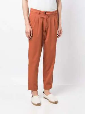 CRUCIANI Pleated Tapered Trousers